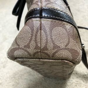 Coach | Bags | Coach Signature Khakimahogany Duffle Bag | Poshmark